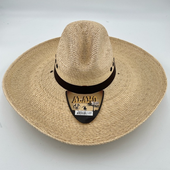 Alamo | Accessories | Alamo Mens 6 Brim Palm Leaf Outdoor Gus Hat ...